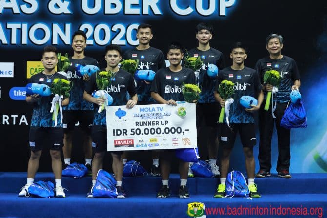 Thomas Uber Tertunda, Harapan Harus Terjaga - Visual Interaktif Kompas